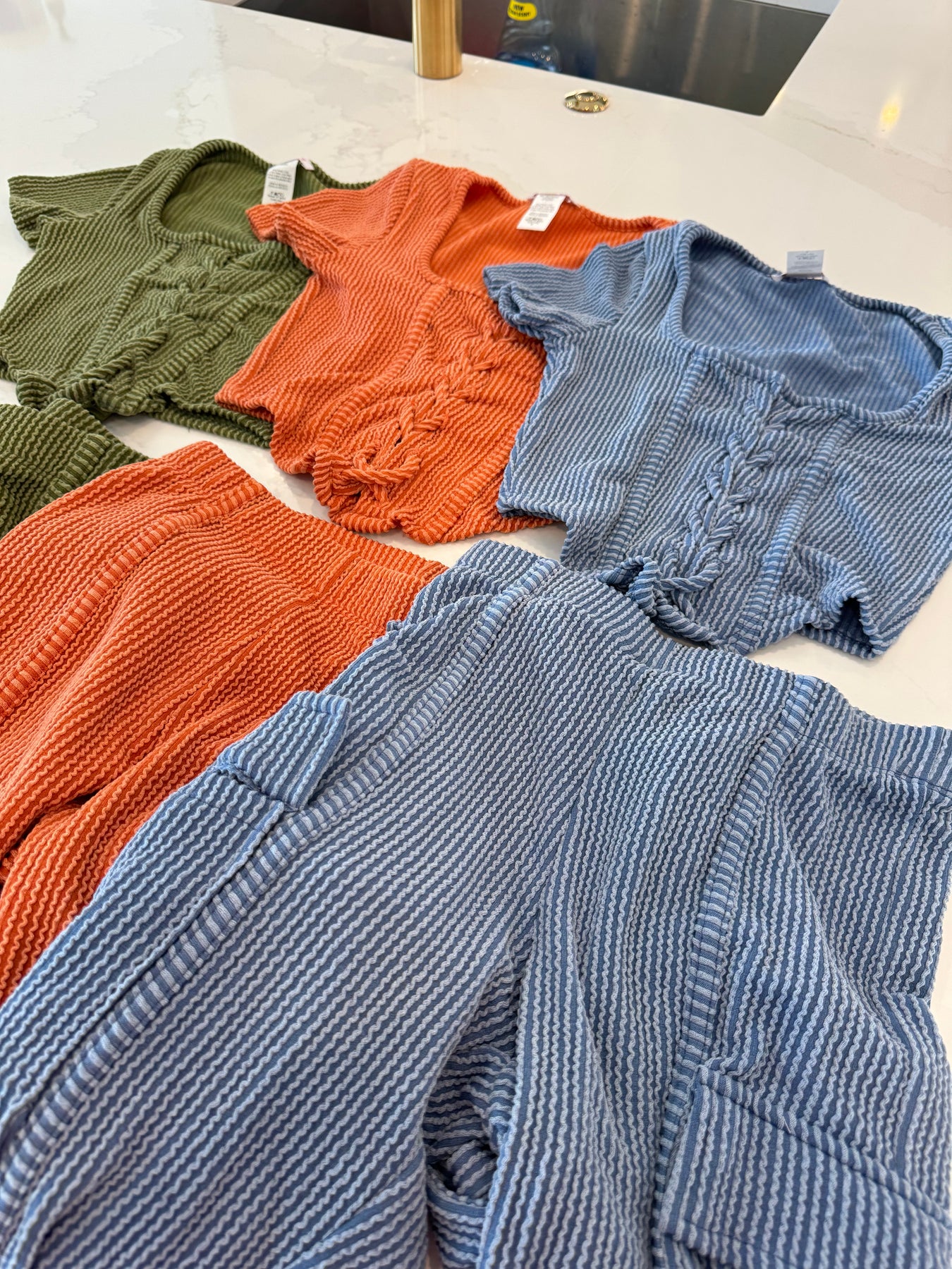 Ribbed Wavy Baby CORSET set – MINAA MONROE