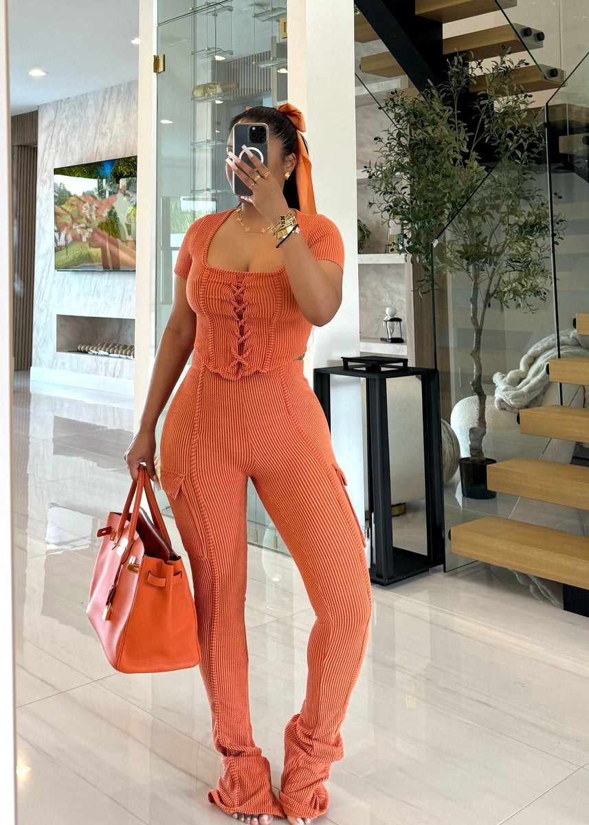 Ribbed Wavy Baby CORSET set – MINAA MONROE